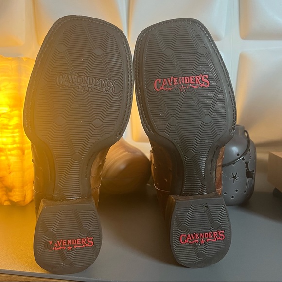 Cavendars | Shoes | Cavender Square Toed Ostrich Boots | Poshmark